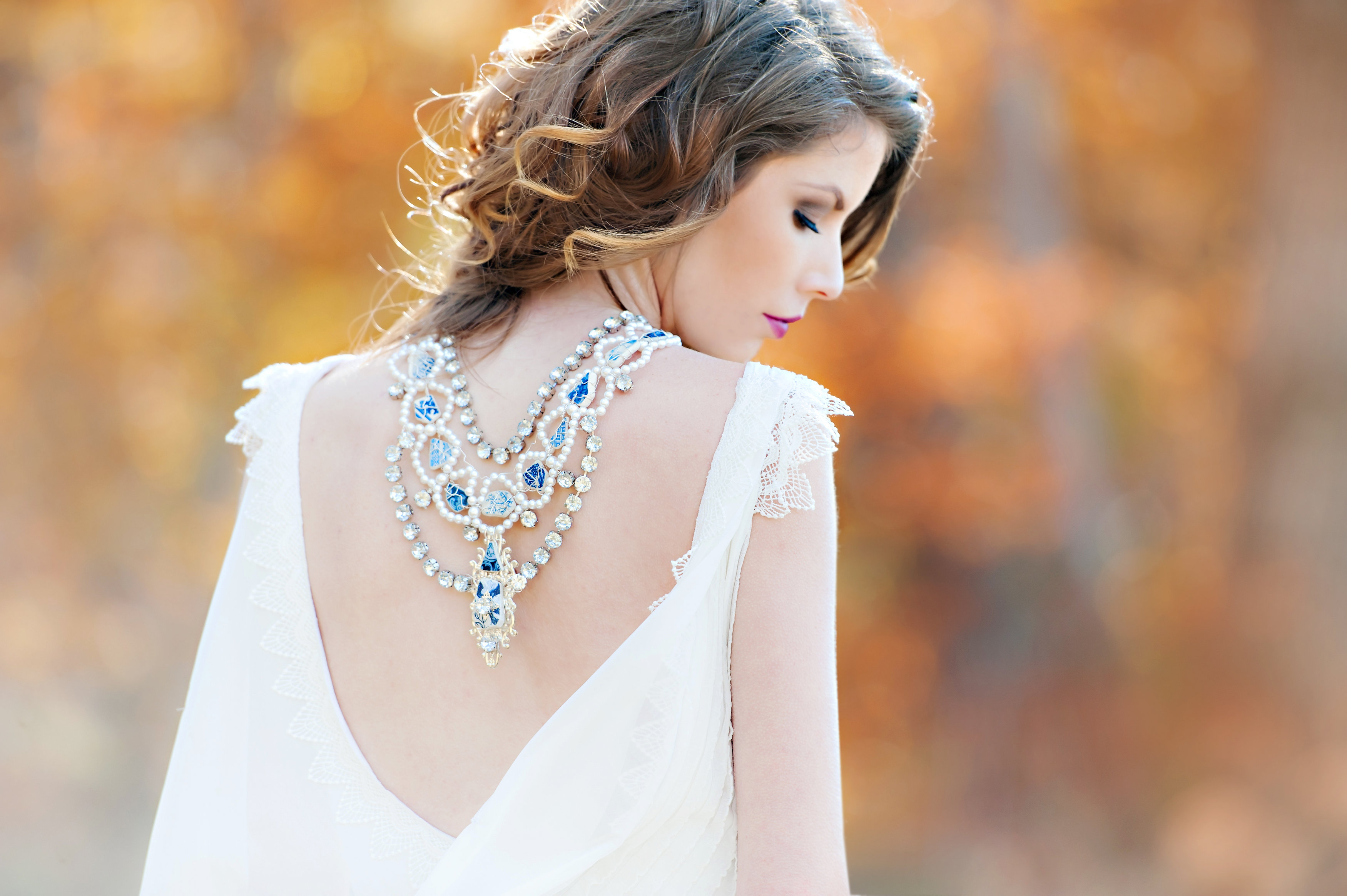 Fall Wedding Inspiration – Blue Willow – Something Borrowed Vintage Rentals