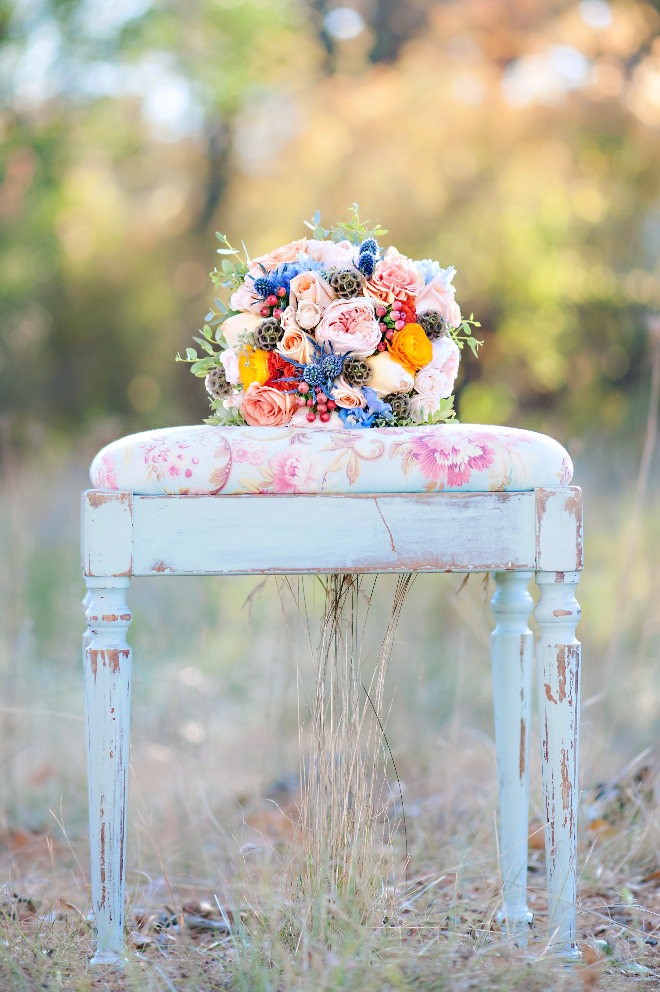 Fall Wedding Inspiration – Blue Willow – Something Borrowed Vintage Rentals
