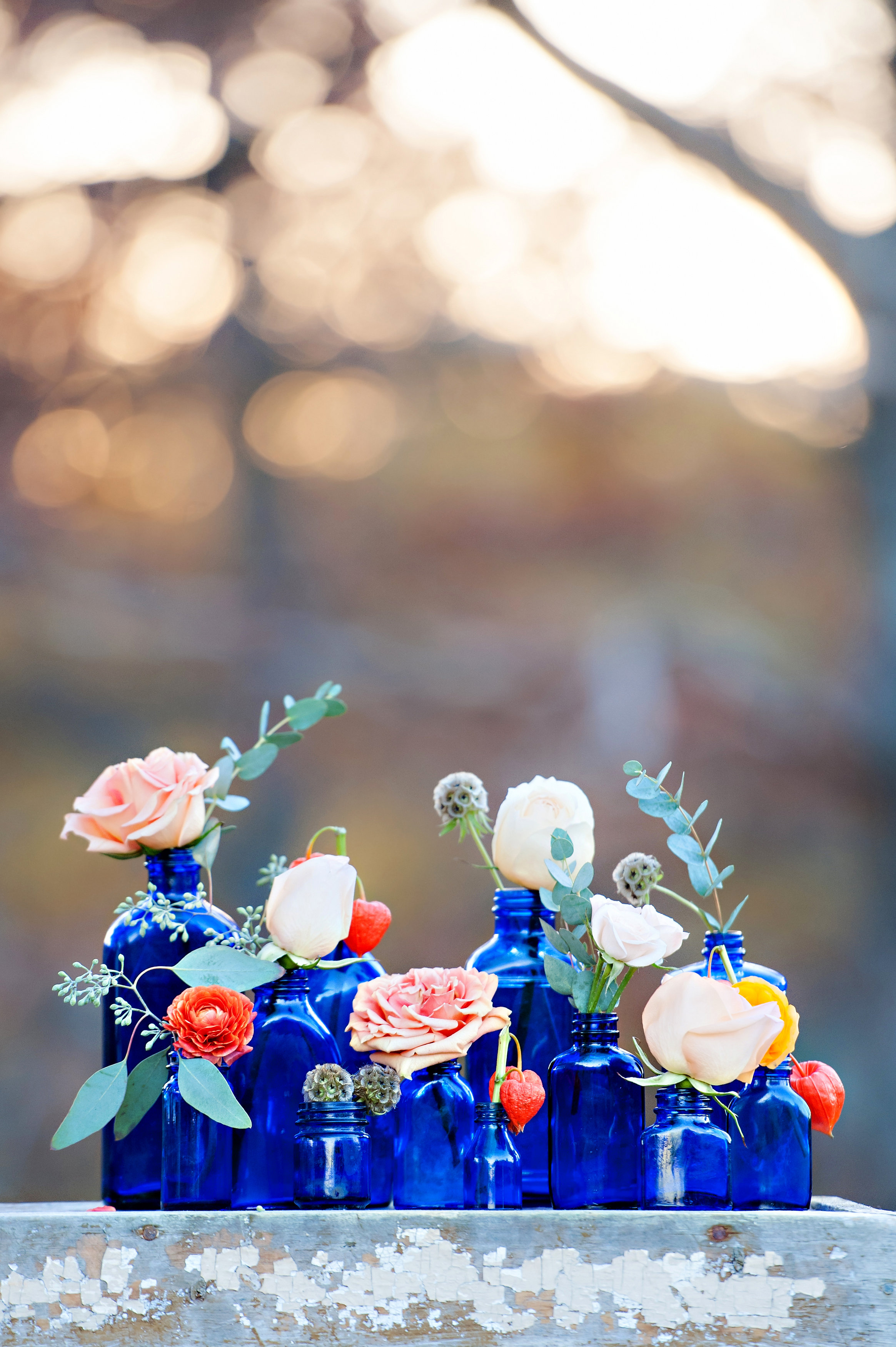 Fall Wedding Inspiration – Blue Willow – Something Borrowed Vintage Rentals