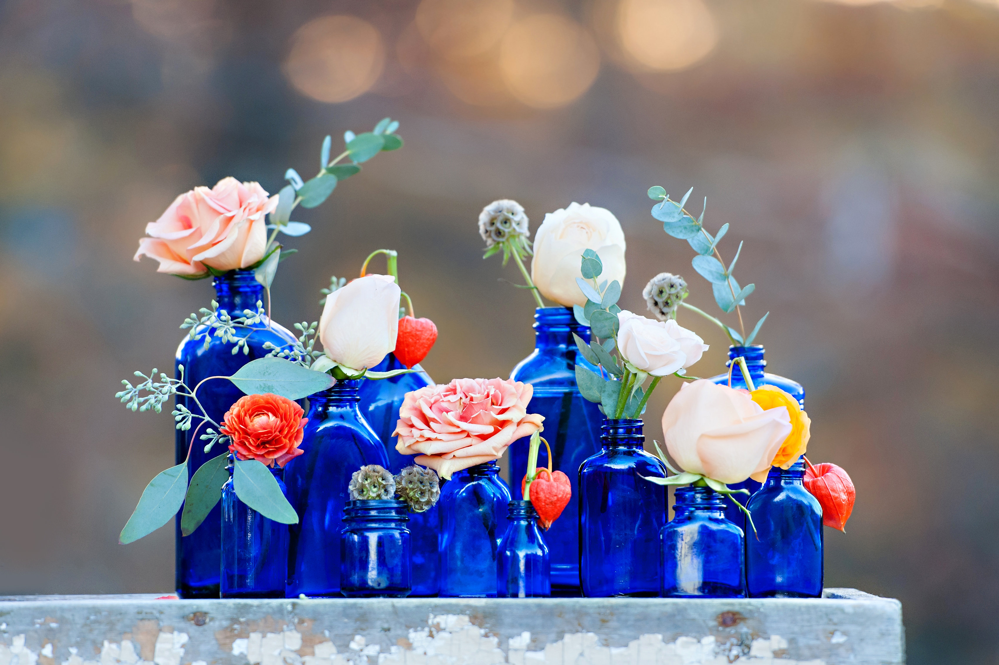 Fall Wedding Inspiration – Blue Willow – Something Borrowed Vintage Rentals