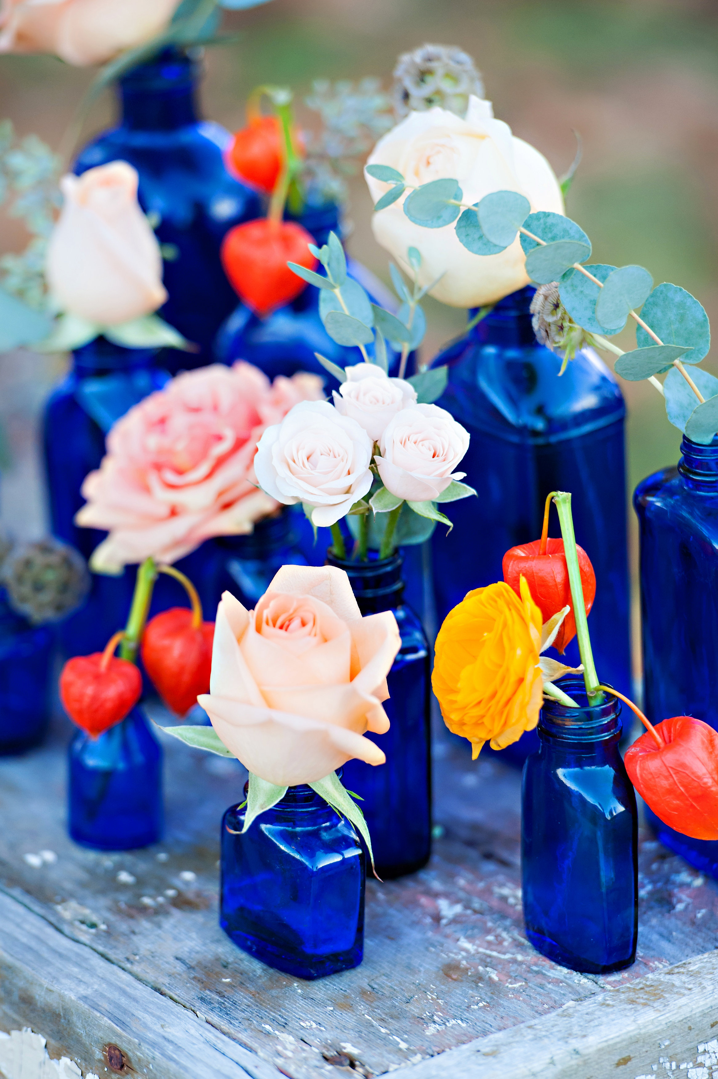 Fall Wedding Inspiration – Blue Willow – Something Borrowed Vintage Rentals